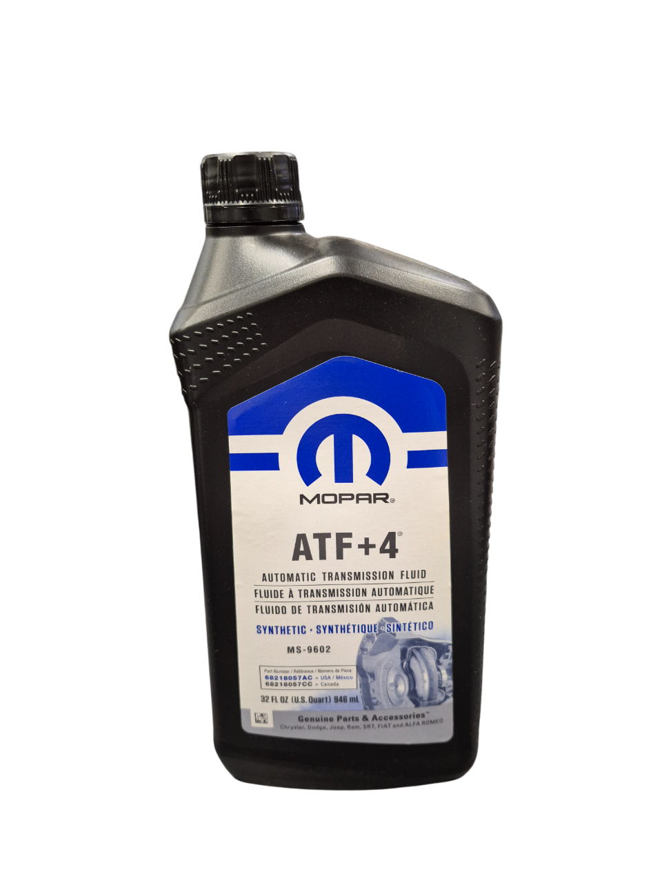 ACEITE TRANSMISION ATF+4 MOPAR 946 ml – Repuestos Express Viña