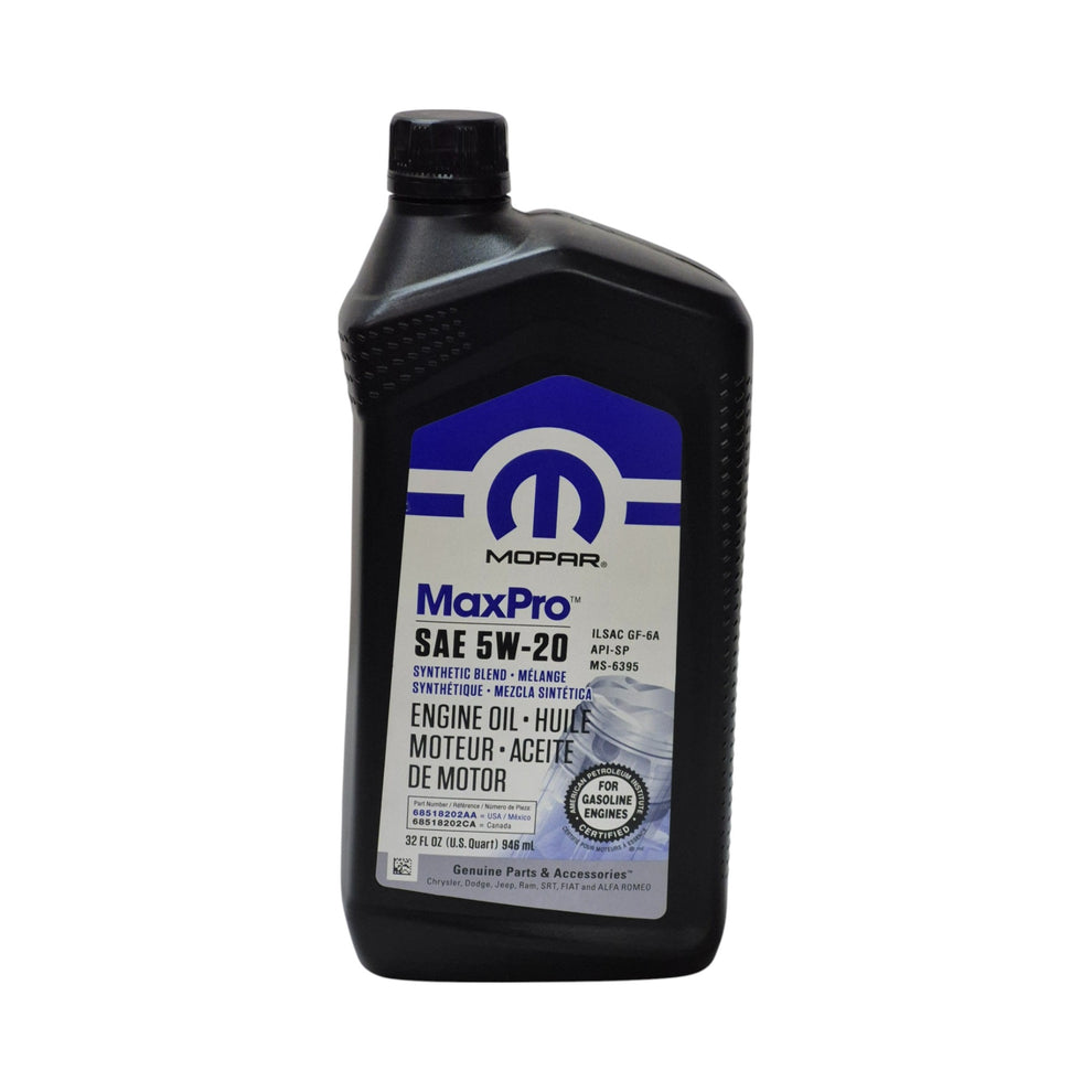 Aceite motor Mopar 5w20 946ml – Repuestos Express Viña